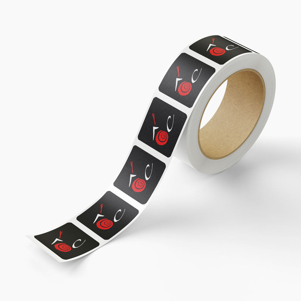 Square Roll Labels – KMZ Prints